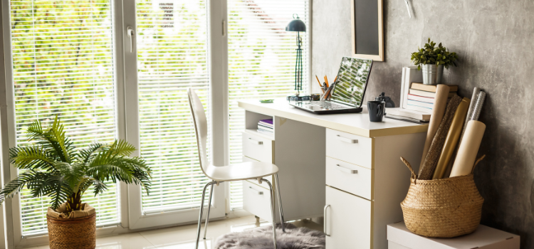 How to Setup your Dream Small Office Home Office - Organized Home Office